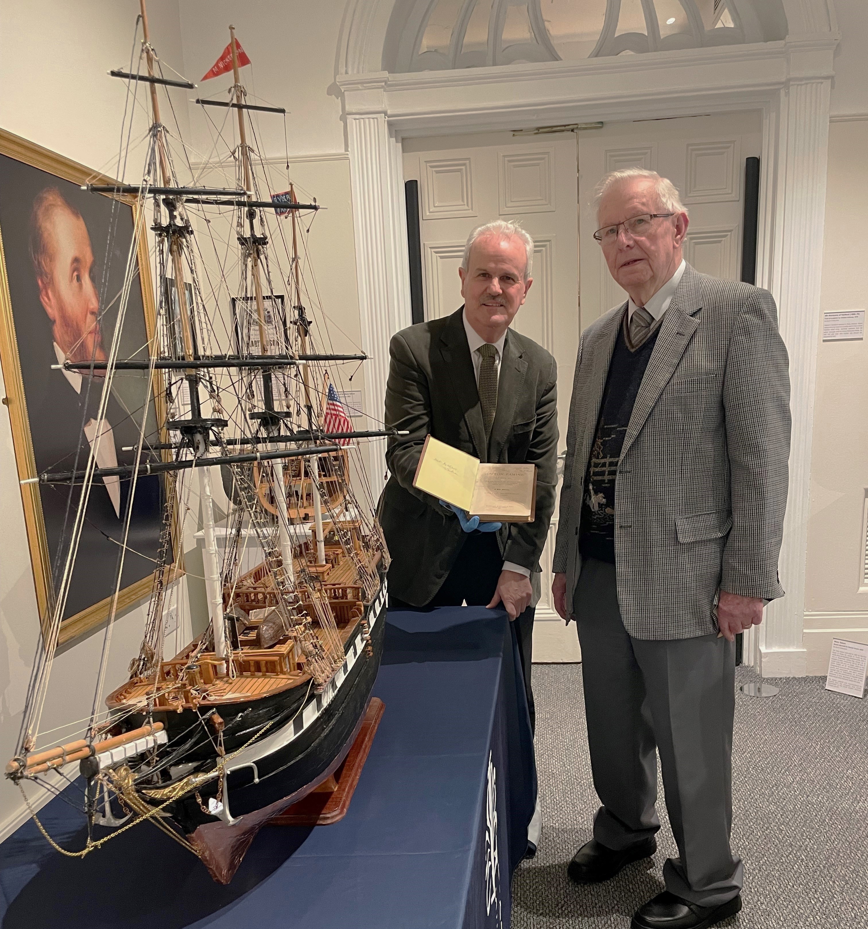 New scale model of ship that brought Lisburn’s famine-stricken cotton ...